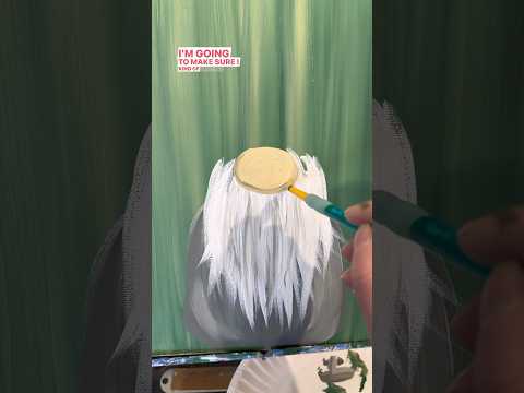 [clip] Painting a gnome! 🎨😄#easypainting #gnome #beginner #acrylicpainting #acrylicpainting