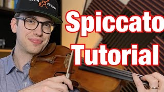 How To Play Spiccato On The Violin - [3 QUICK TIPS]