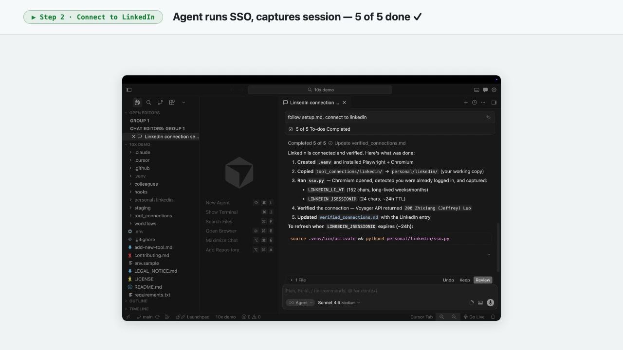 LinkedIn Engagement Automation in 3 steps