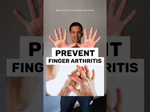 Prevent finger arthritis with these exercises! #arthritis