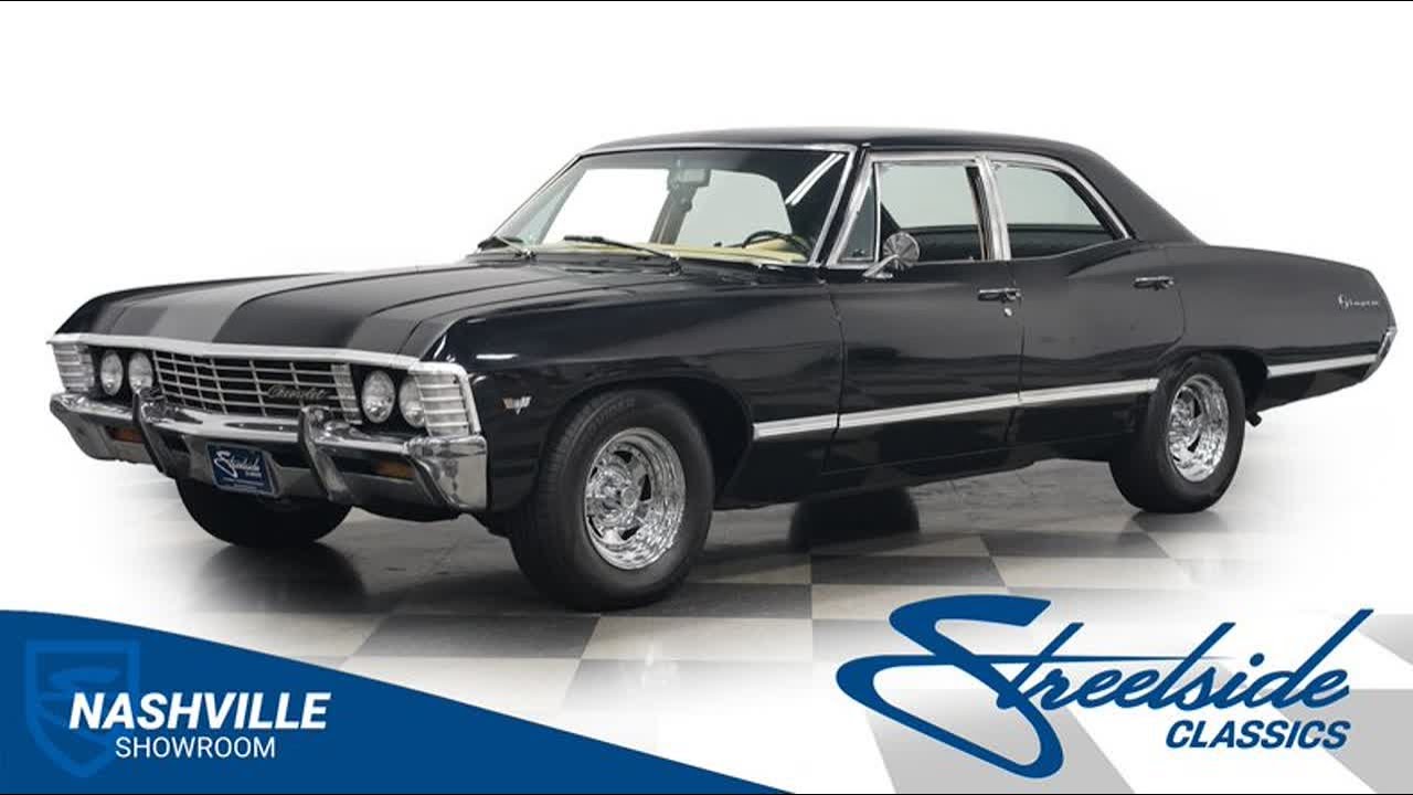 1967 Chevrolet Impala 4 Door Sedan 4453-NSH for sale | Charlotte, Atlanta, Dallas, Tampa, Phoen...