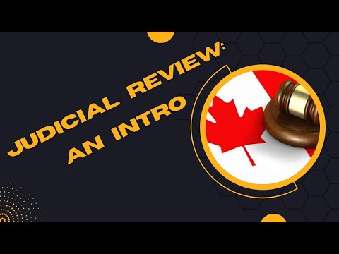 Judicial review on federal grounds in Canada
