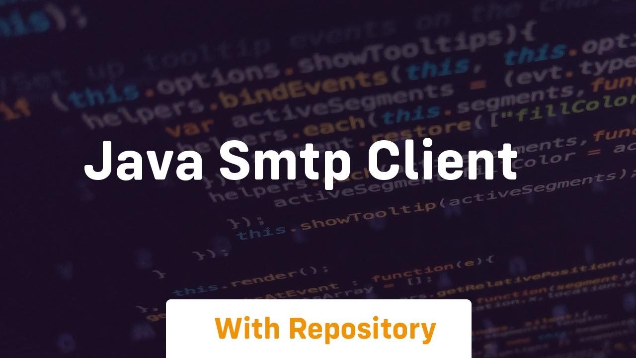 java smtp client