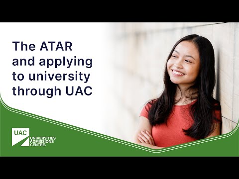 The ATAR and applying to university through UAC