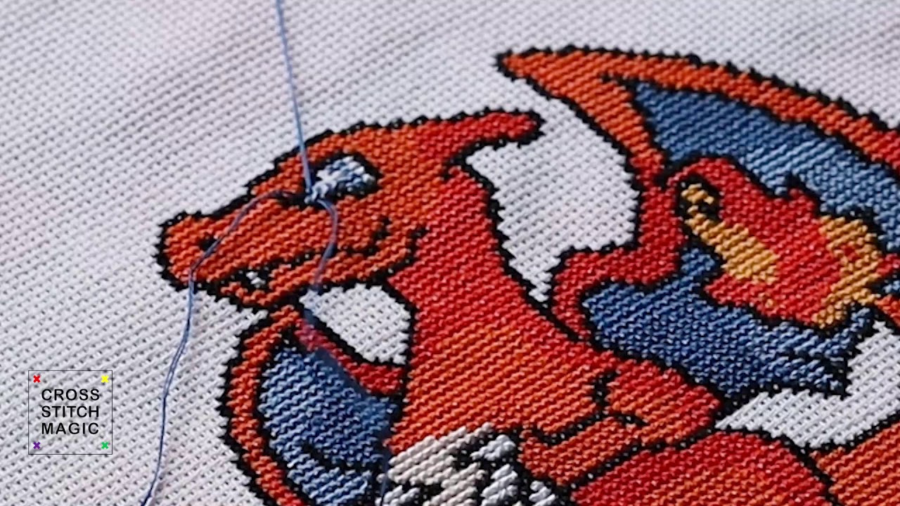 Cross stitch pattern Dragon