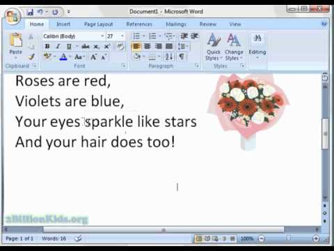 Microsoft Word 2007 - Synonyms