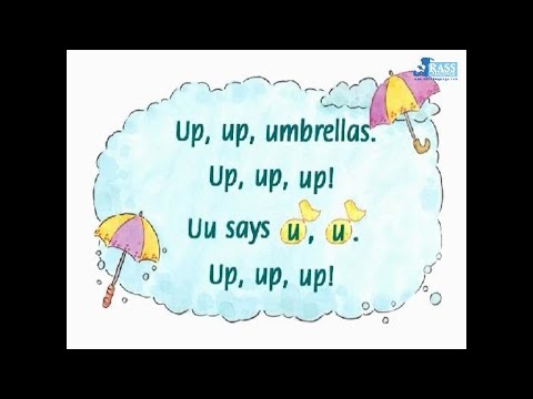 Phonics Kids 3B Unit 5-8 | Short Vowel "u" | un ug ut |