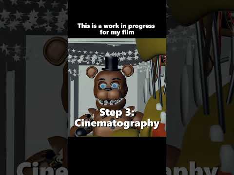How to Animate FNAF Characters in 5 Steps! #fnaf #fnafedit #blender #fnafanimation