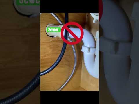 WHY Does my Dishwasher SMELL BAD #shorts #short #shortsvideo #youtubeshorts #diy #plumbing