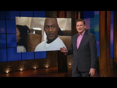sports show with norm macdonald (what the h…michael jordan hitler mustache)