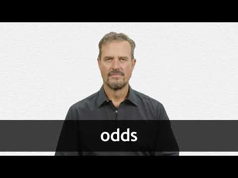 ODDS 释义 | 柯林斯英语词典