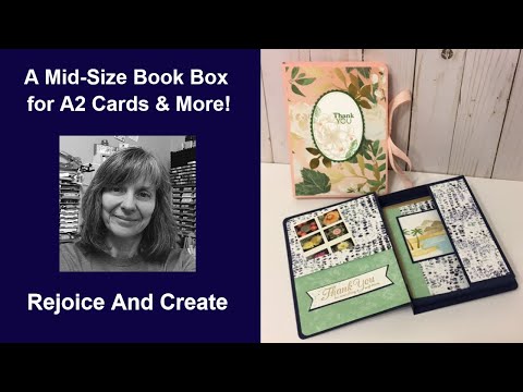 The Mid-Size Book Box for A2 Cards