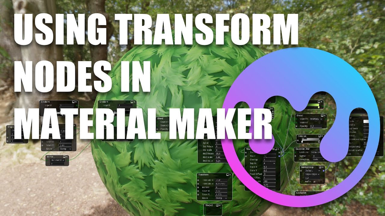Using Transform Nodes in Material Maker