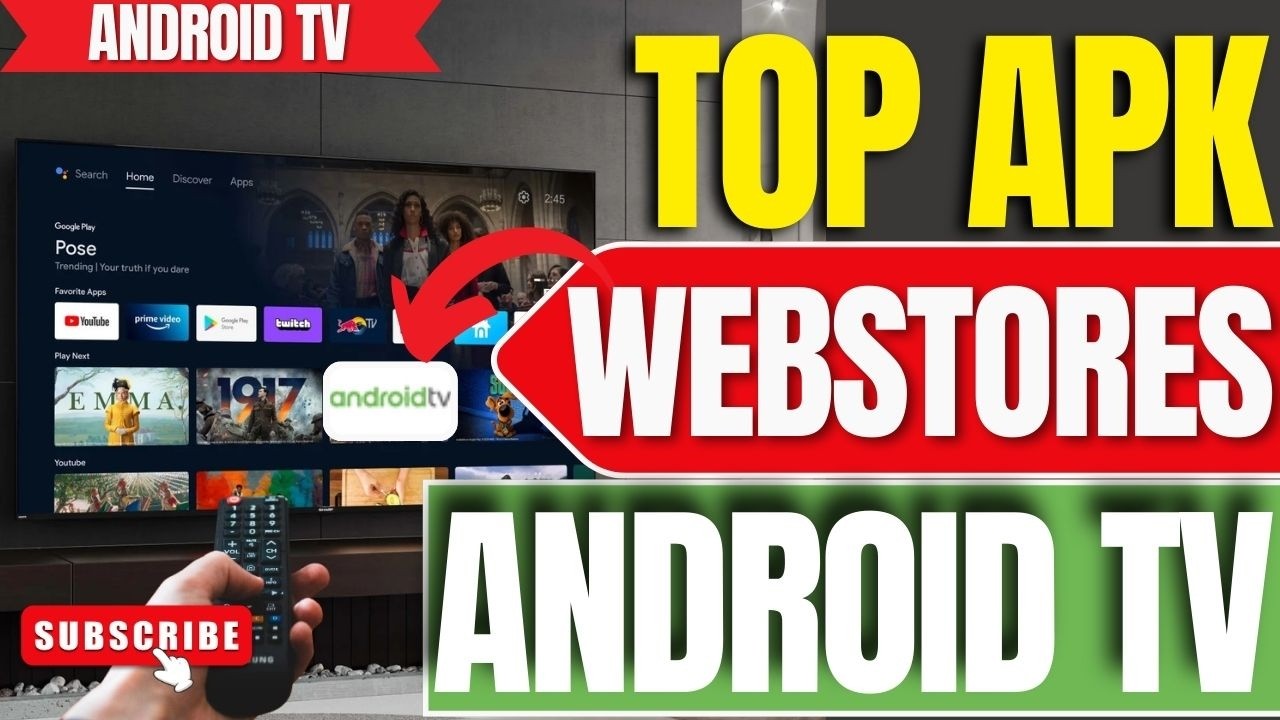 Download & Install APKs and The BEST APK Webstore for Android TV!