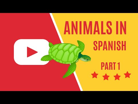 Animals in Spanish and how to pronounce them (Part 1)