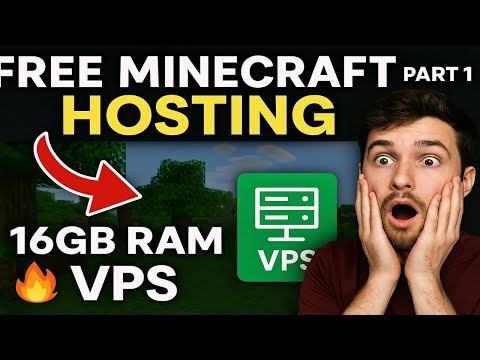 FREE Minecraft Server Hosting 💥 | 16GB RAM VPS Setup (PART 1)