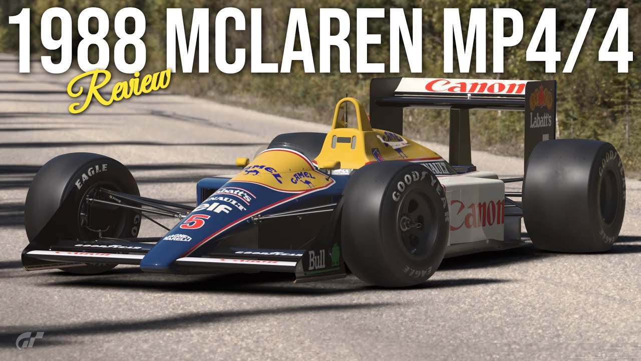 Gran Turismo 7 - 1988 McLaren MP4/4 REVIEW