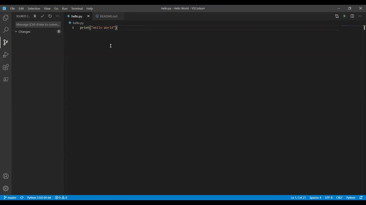 Hello World GitHub Integration | Software Showcase