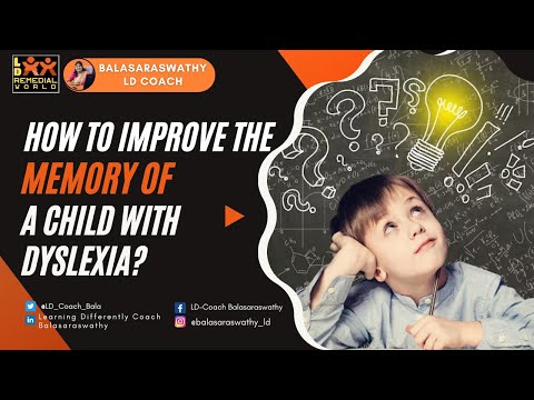 "Boosting Memory Skills: Effective Strategies for Children with Dyslexia"