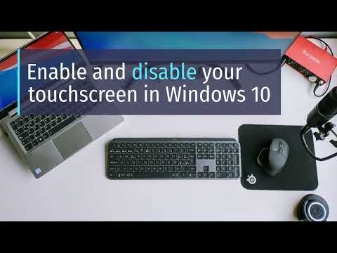 Enable and disable your touchscreen in Windows 10 | Harsha