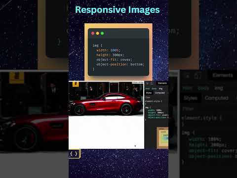 How To Make Responsive Image With CSS #coding #design