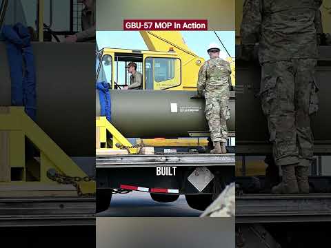 GBU-57: The Bomb That Pierces 200 Feet of Rock!