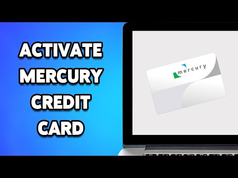 How To Activate Mercury Credit Card 2024 | Mercury Credit Card Online Activation Tutorial