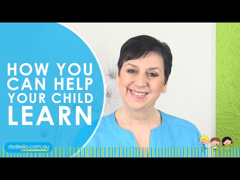 How YOU can help YOUR child Learn with dyslexia.com.au