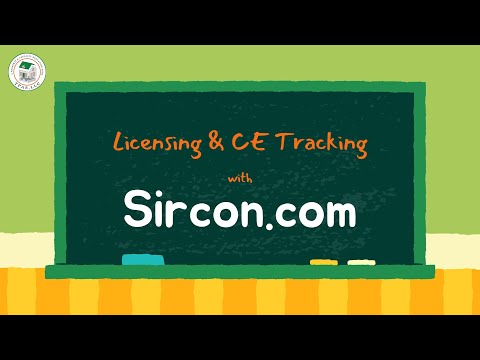 Tracking Licensing & CE's with Sircon