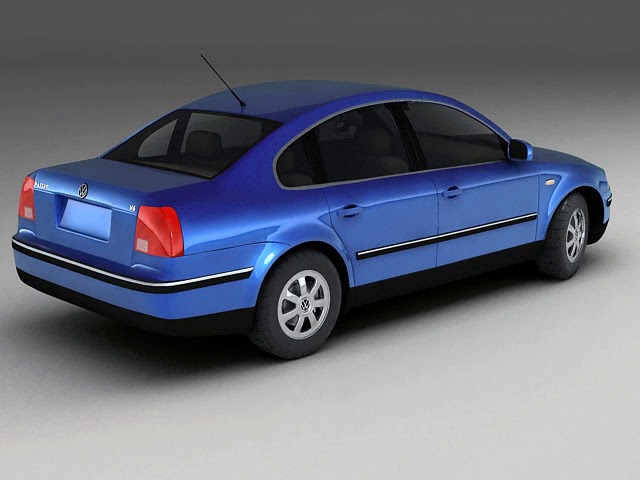 Volkswagen Passat 3D Model - FlatPyramid