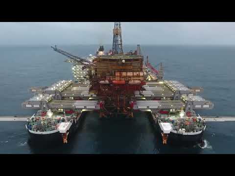 Impressive Brent C decommissioning video – heaviest ever offshore lift ...