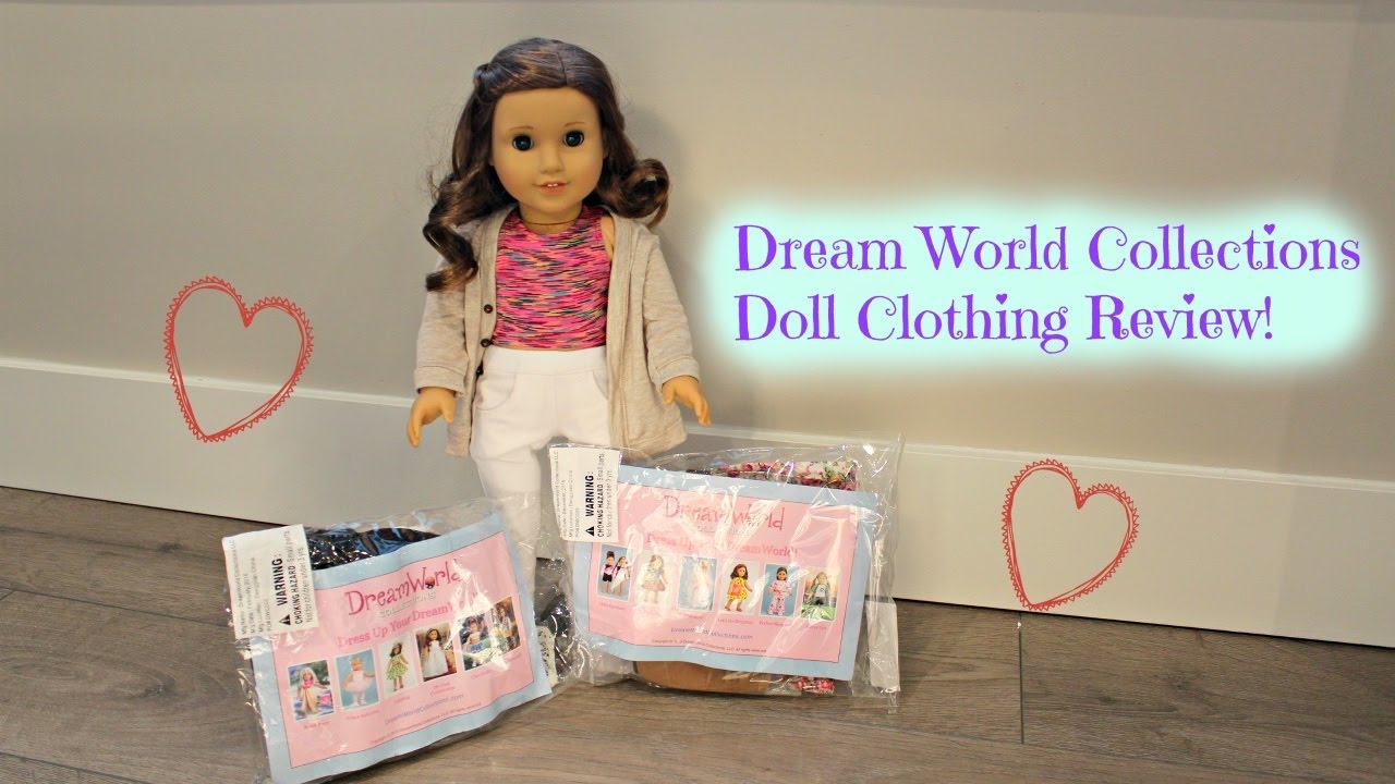 Dream World Collections Outfits Review For American Girl Dolls!
