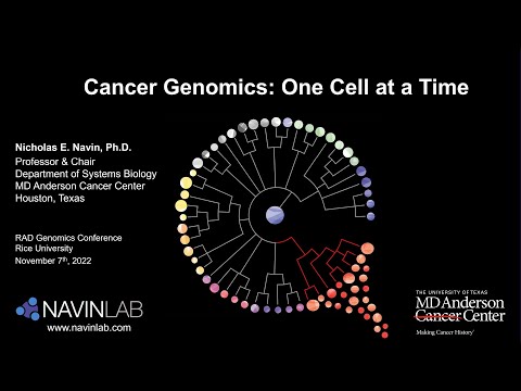 Nicholas Navin: Cancer Genomics: One Cell at a Time