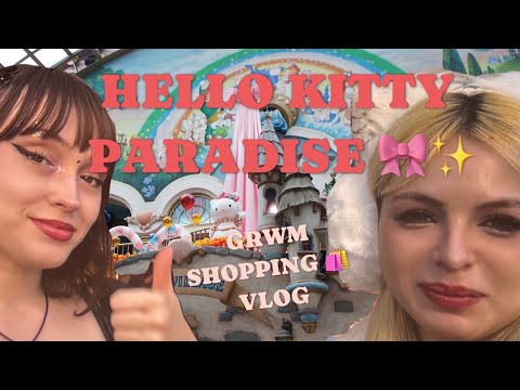 Sanrio Land Adventure! πβ¨ GRWM & Hello Kitty Fun in Tokyo π―π΅π