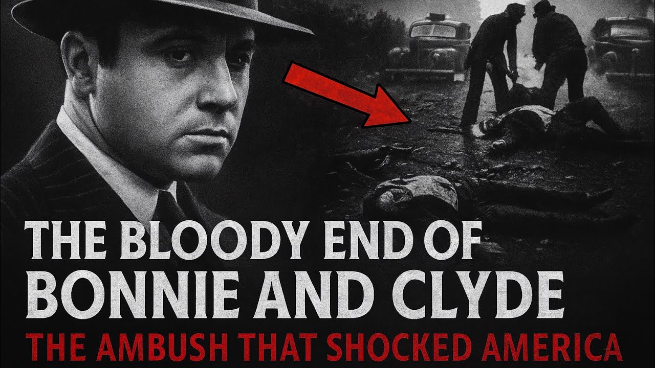 🔴The Bloody End of Bonnie and Clyde (1934): The Ambush That Shocked America