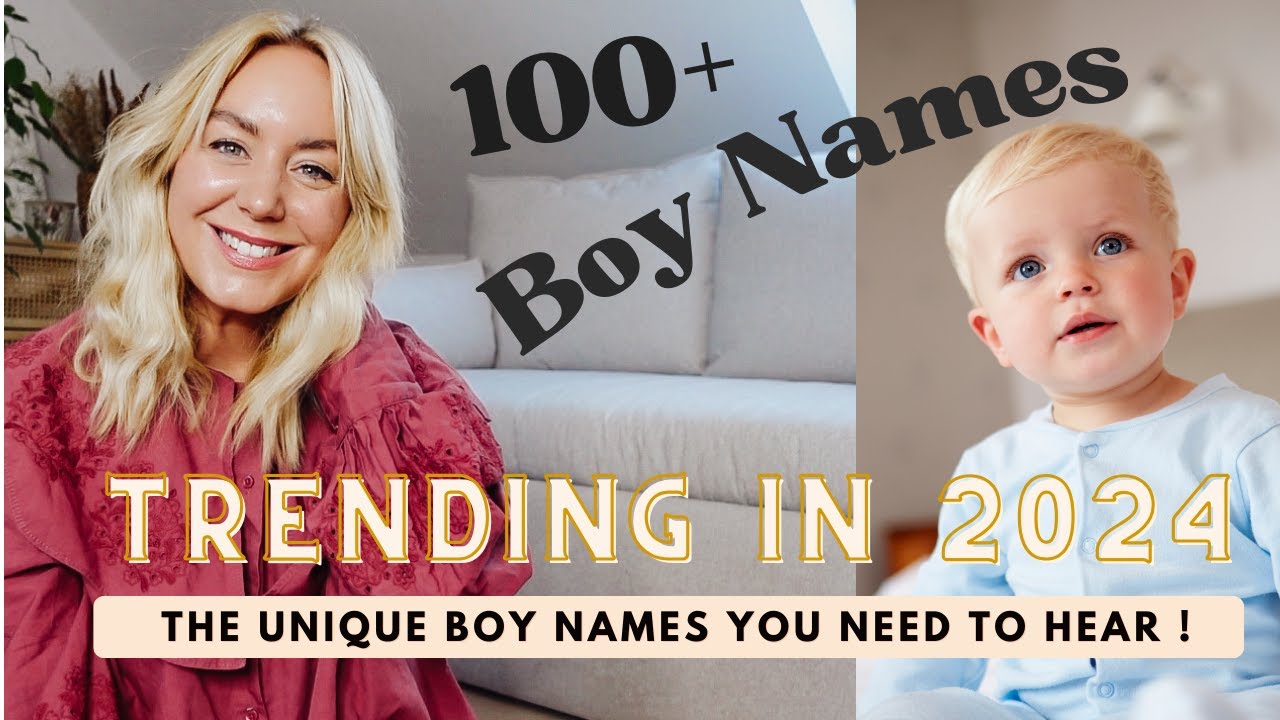 Over 100 Unique and Modern Baby Boy Names to Inspire You - rapid quick fire!  SJ STRUM