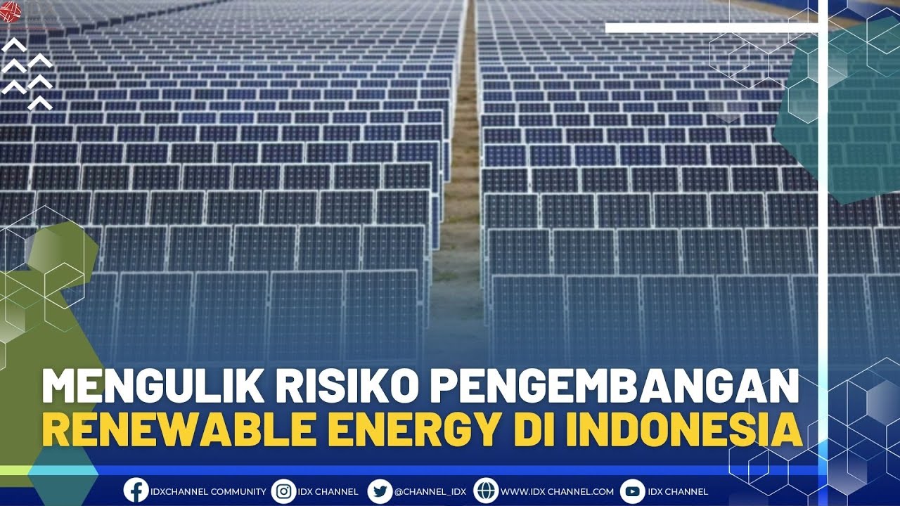 Mengulik Risiko Pengembangan Renewable Energy di Indonesia