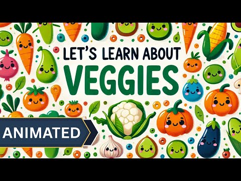 Fun Vegetable Song for Kids | Educational Rhyme about Veggies | My First words