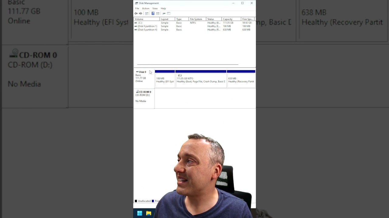 Disk Management in Windows