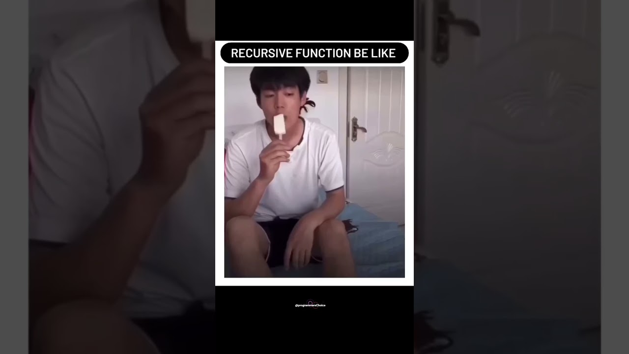 Recursive function be like 😂🤣😂