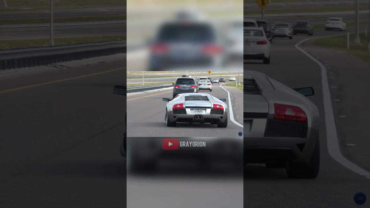 Fake Murcielago with Porsche engine #carsandcoffee #lamborghini #murciélago #porsche #fyp