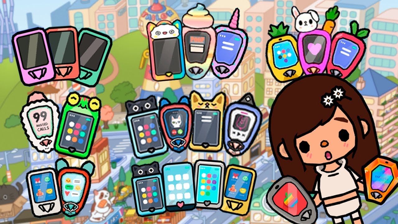 WHERE TO FIND ALL THE PHONES IN TOCA LIFE WORLD | Sun Adventures