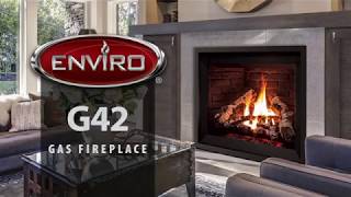 Enviro The G42 Gas Fireplace - Hearth Appliances