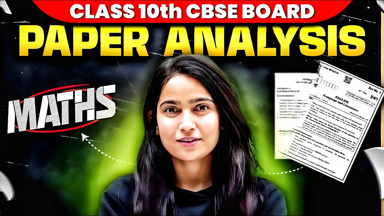 Class 10 CBSE Maths Paper Analysis 2026 🔥 | Difficulty Level + Most Important Questions