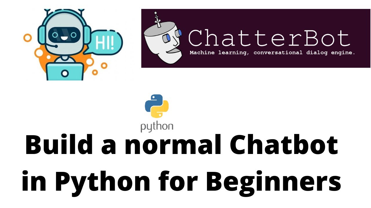 Build a normal Chatbot for beginners using Python and ChatterBot.