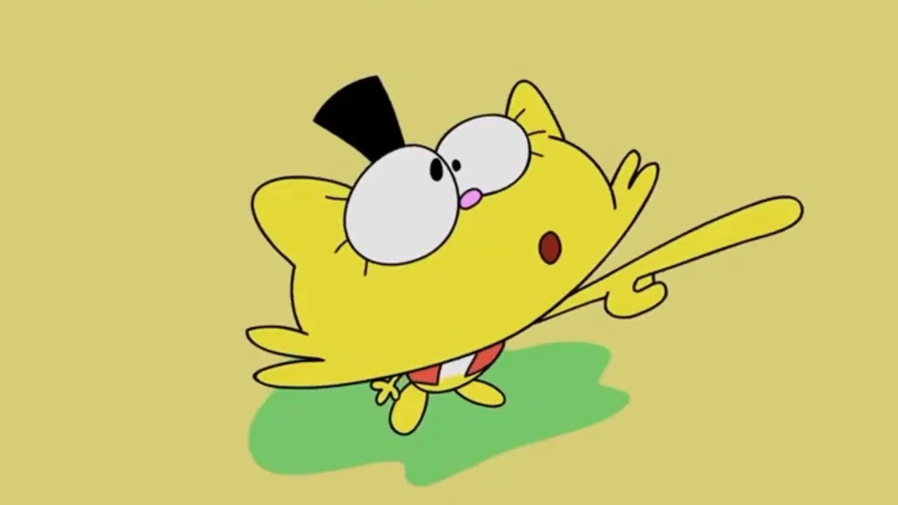Doodle Toons Pip Falling Into A Water 