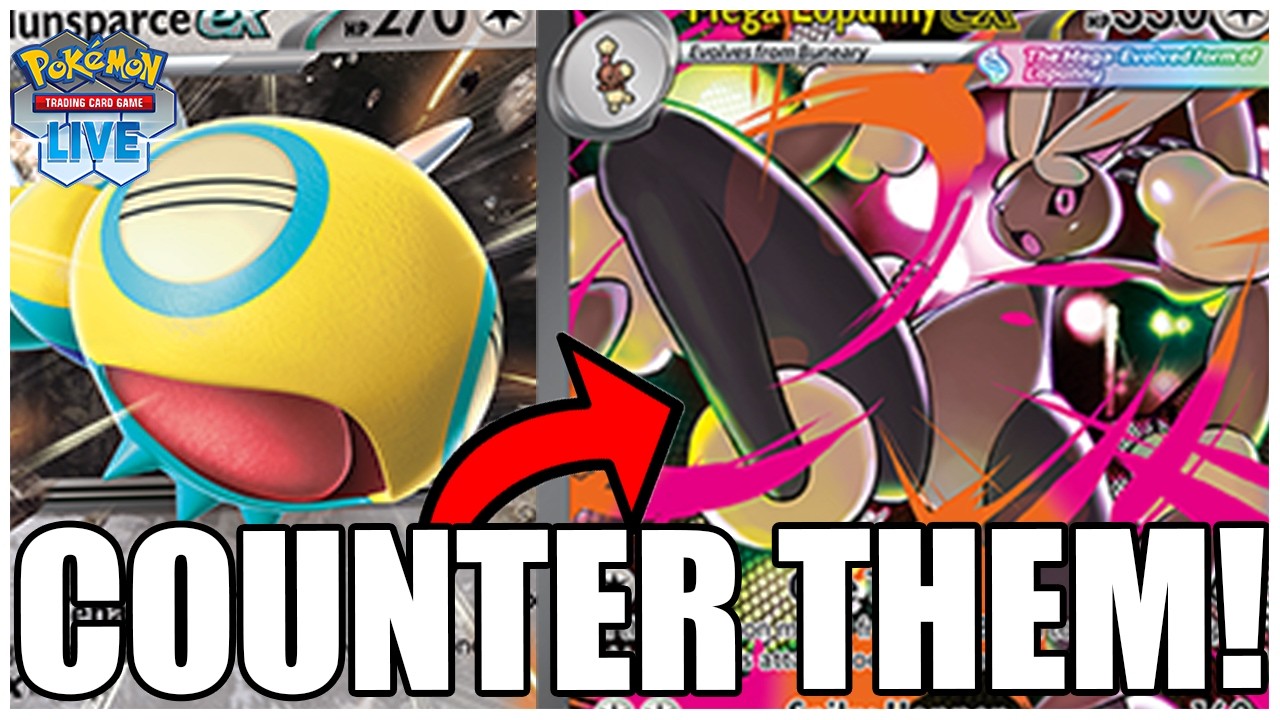 MEGA LOPUNNY EX may be the BEST COUNTER | Pokémon TCG Live Deck & Gameplay