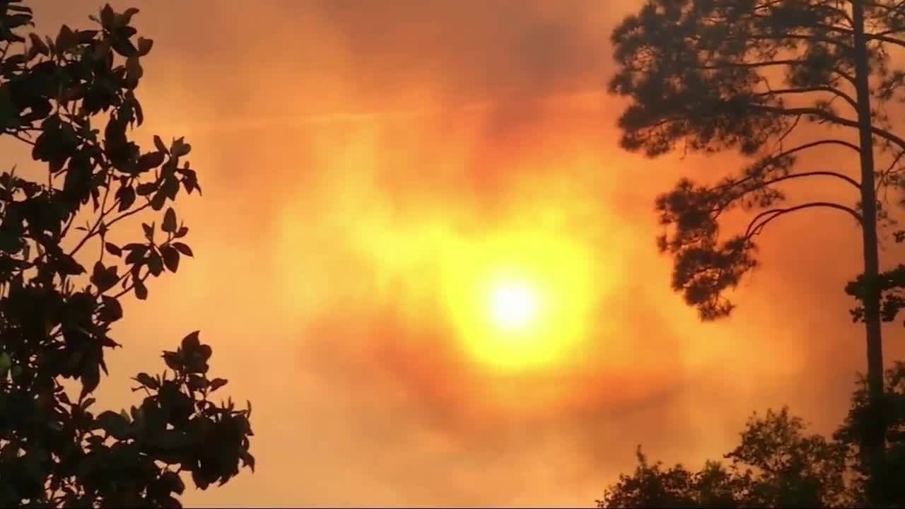 Battling the West Mims Fire