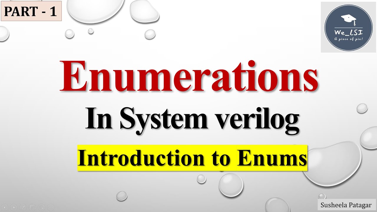 Enumeration(enum) in System verilog | Part 1 | #systemverilog |