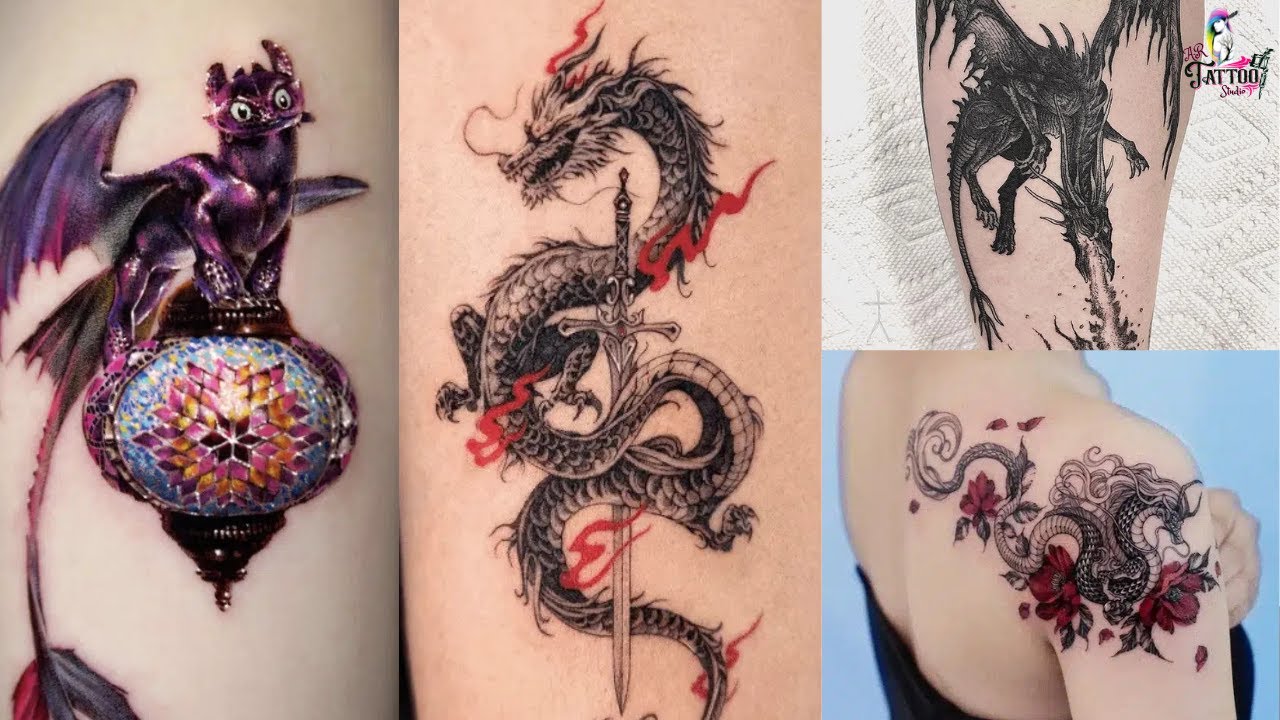 Dragon Tattoo Designs 2025 | Powerful Dragon Ink Ideas | Stylish Dragon Tattoos for Men & Women